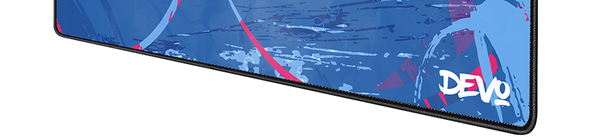 Devo Gaming Mouse PAD - Bluelicious Level Up