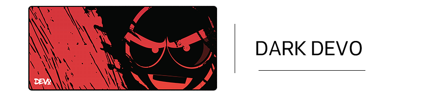 Devo Gaming Mouse Pad - Dark Devo-900